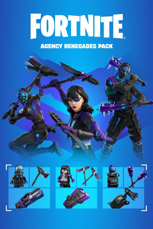 Fortnite Agency Renegades Pack Download Key for Xbox One / Series X (Digital Download)