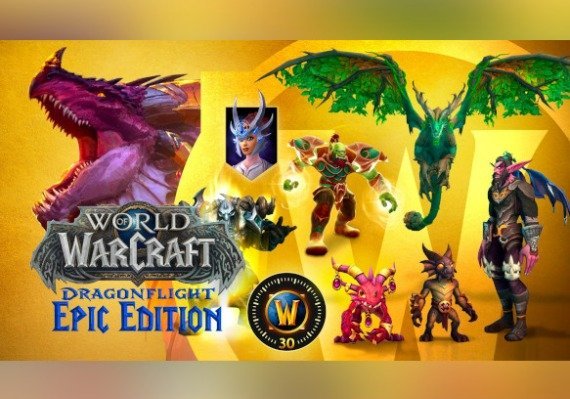 Buy WoW World of Warcraft Dragonflight DLC Epic Edition EN United ...