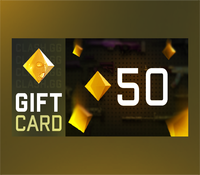 Buy Clash.gg 50 Gem Gift Card - CJS CD Keys
