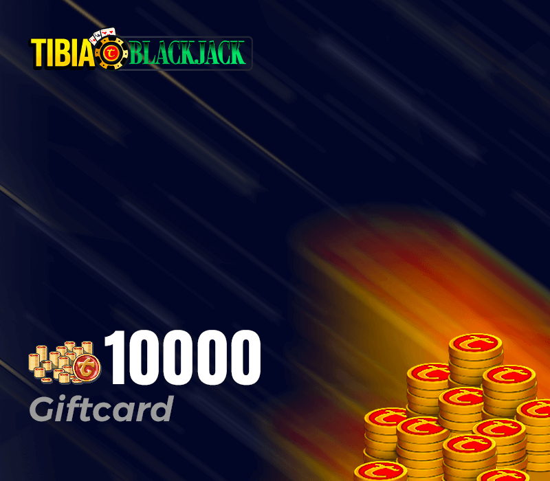 Buy Tibia Blackjack 10000 Tibia Coins - CJS CD Keys