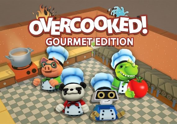 Buy Overcooked Gourmet Edition EN/DE/FR/IT/JA/ZH/ES Global (Steam) Key ...