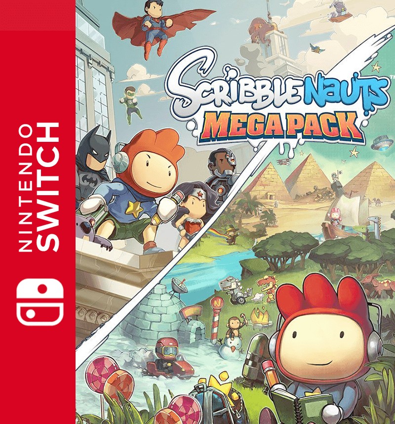 Scribblenauts Mega Pack for Nintendo Switch (Digital Download Access Link)