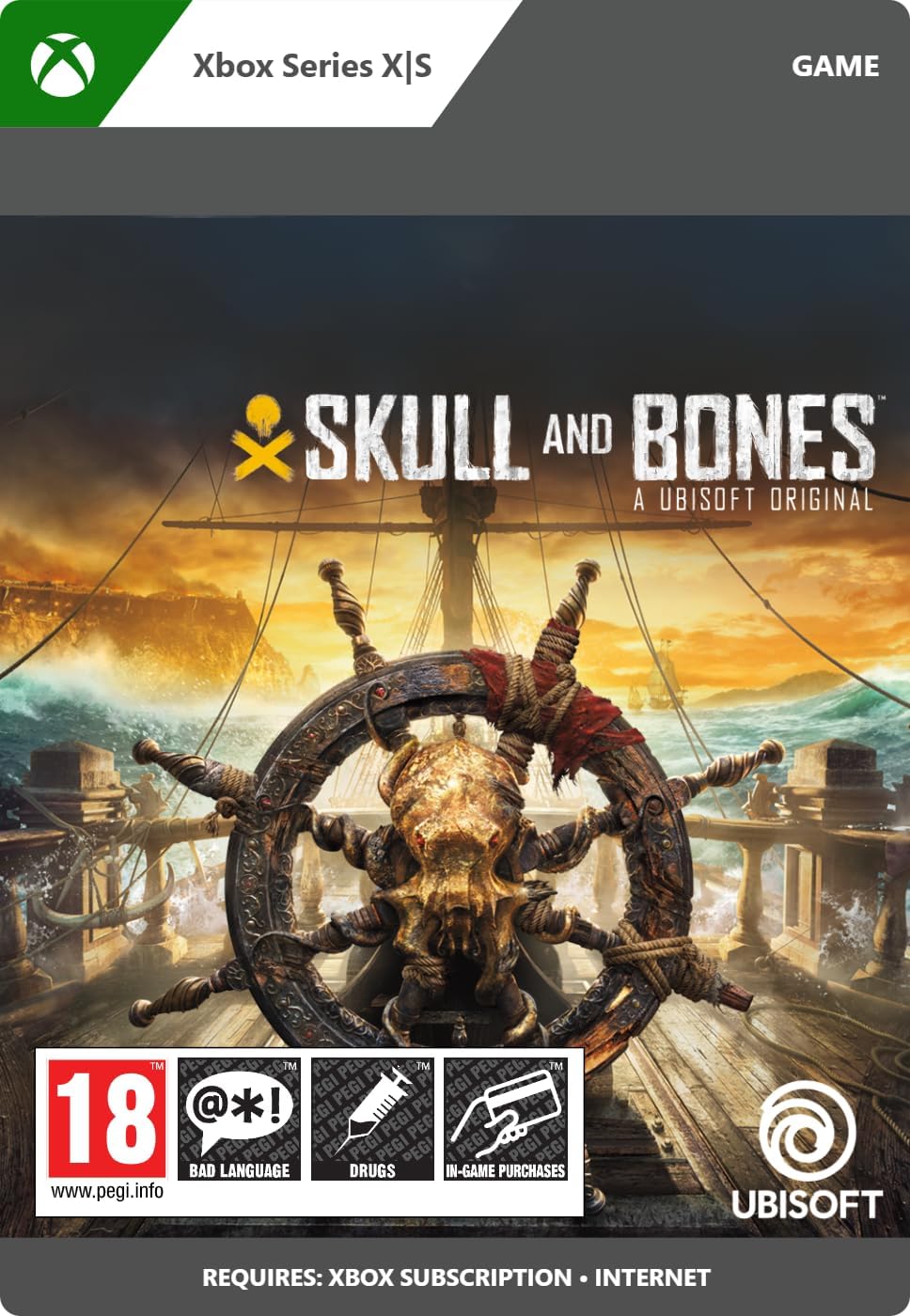 Skull and Bones CD Key for Xbox Series X|S (Digital Download)